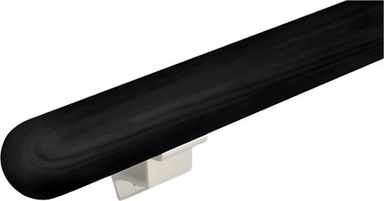 HandyStairs houten trapleuning - ronde leuning Ø 38 mm - wit gegrond ...