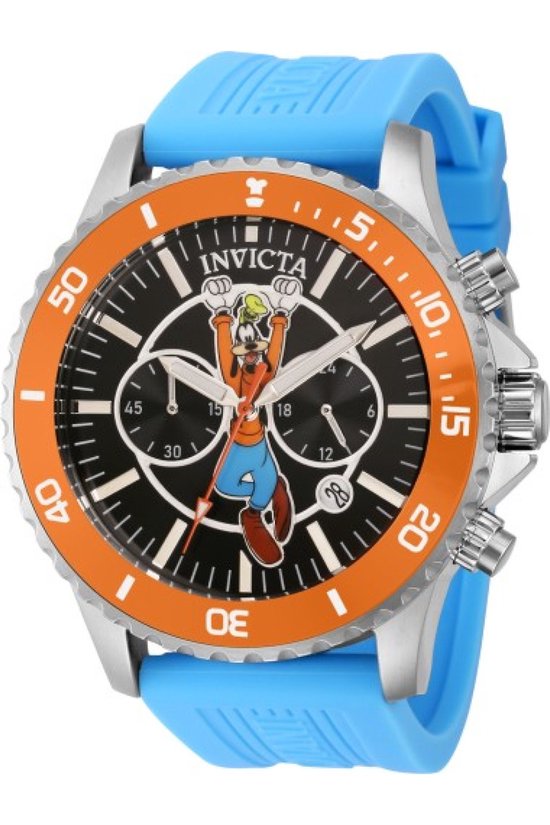 Invicta Disney - Goofy 39180 Quartz Herenhorloge - 48mm | bol.com