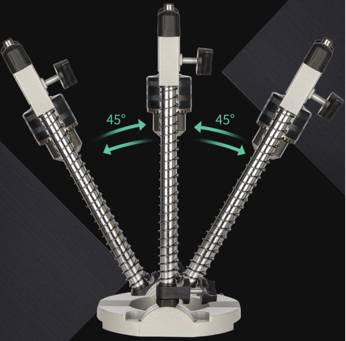 Boorstandaard - Boormachine houder - Boorstandaard met boorkop - 1,5-13 ...