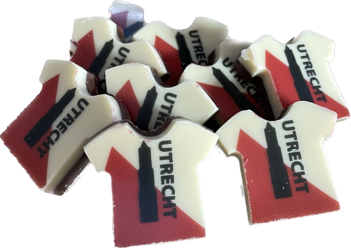 Chocolade voetbalshirt - FC Utrecht - Utrecht - 030 - Voetbalchocolade ...