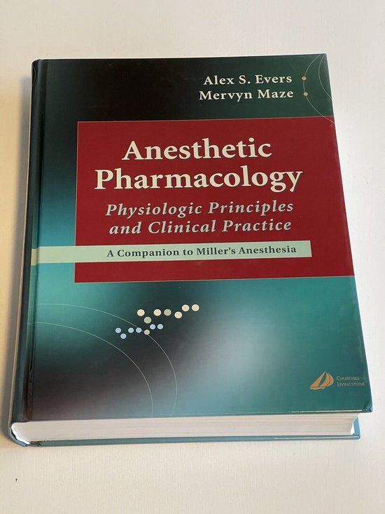 Anesthetic Pharmacology | 9780443065798 | Alex S. Evers | Boeken | bol