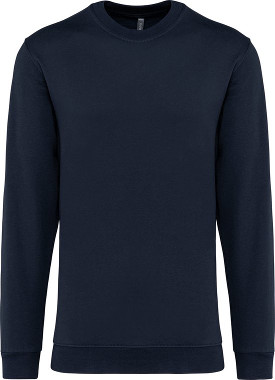 Sweater 'Crew Neck Sweatshirt' Kariban Collectie Basic+ S - Navy Donkerblauw | bol