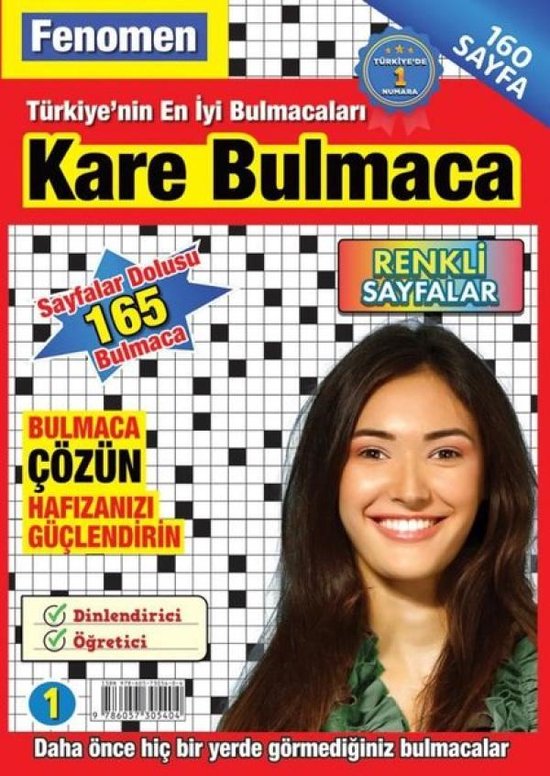 Fenomen Kare Bulmaca 1, Bertan Kodamanoğlu | 9786057305404 | Boeken ...