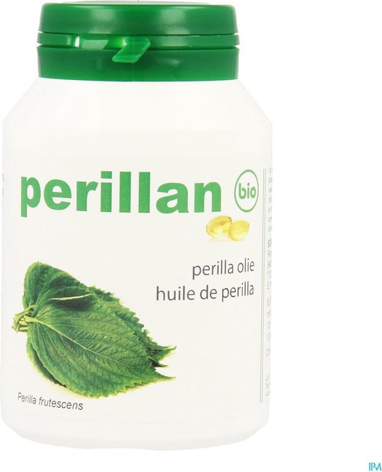 Soria - Perillan Perilla Olie 500 mg 100 capsules | bol.com