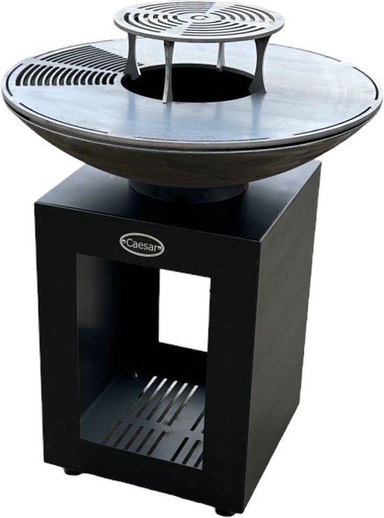 Caesar Basic 80cm - Vuurschaal BBQ - Bakplaat BBQ - BBQ met bakplaat | bol
