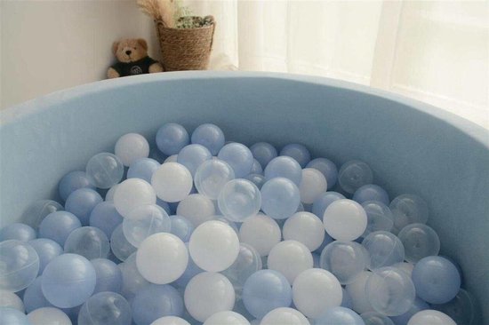 Ballenbak met 200 ballen - Velvet - Blauw - Ballenbak - Educatie ...