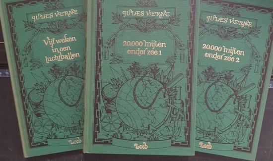 25x Jules Verne, verzameld werk - Loeb, Jules Verne | 6097732210283 ...