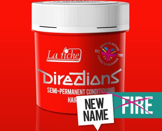 La Riche Directions 100ml - Neon Red | bol