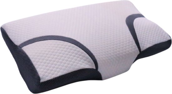 ZENTIX® Vleugel Hoofdkussen - Hoofdkussens - Ergonomisch Hoofdkussen - Traagschuim -... | bol.com