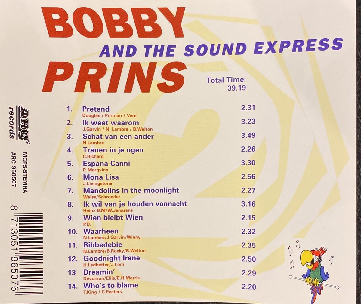 Bobby Prins & The Sound Express Volume 2, Bobby Prins | Muziek | bol.com