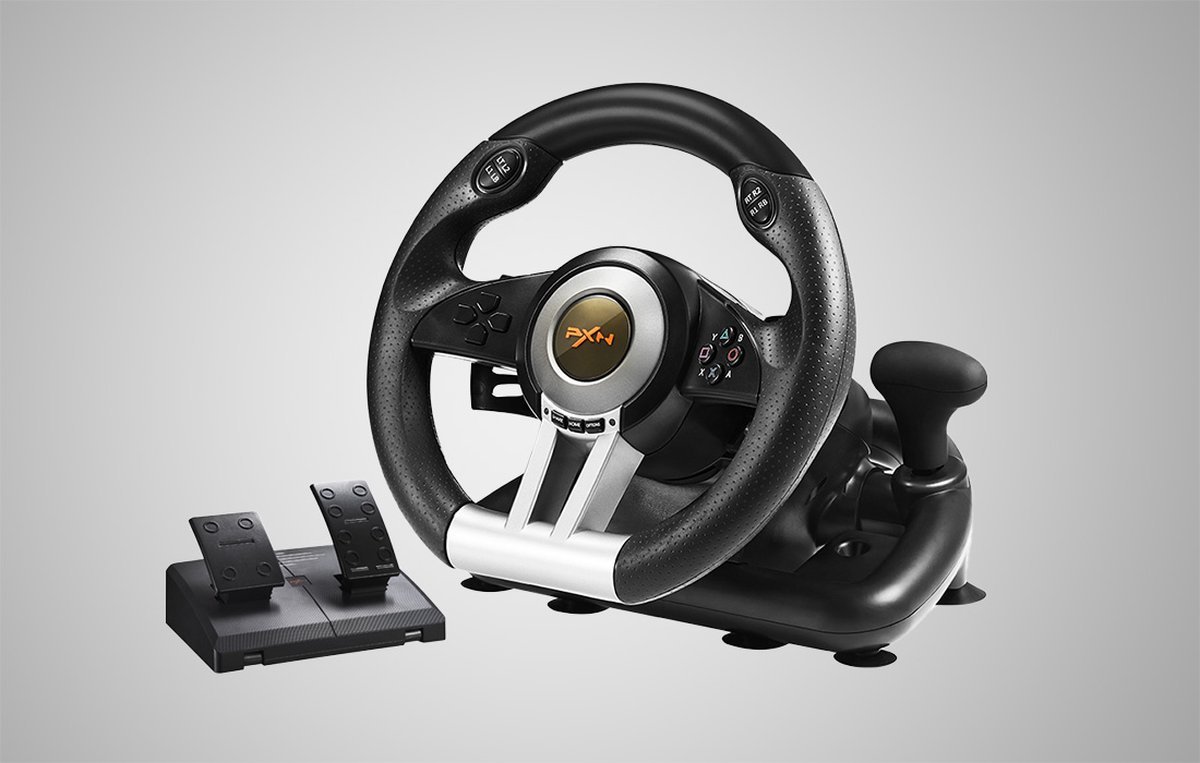 Game stuur - Gaming Wheel PXN-V3 - (PC / PS3 / PS4 / XBOX ONE / SWITCH ...