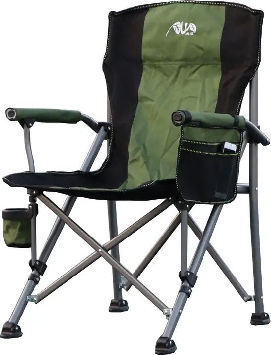 Campingstoel - Strandstoel - Vissersstoel - Visstoel - Rugleuning ...