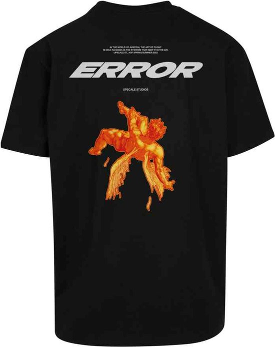 Mister Tee Heren Tshirt -L- Error Oversize Zwart | bol.com