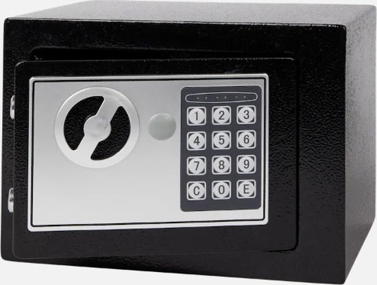 Nor-Tec - Elektronische digitale kluis - 17x23x17 cm - Incl sleutel ...