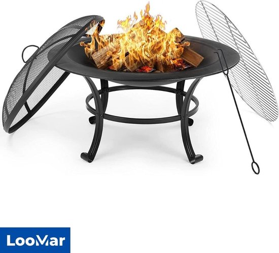 LooMar Vuurkorf voor buiten - Terrashaard - Barbeque Vuurkorf ...