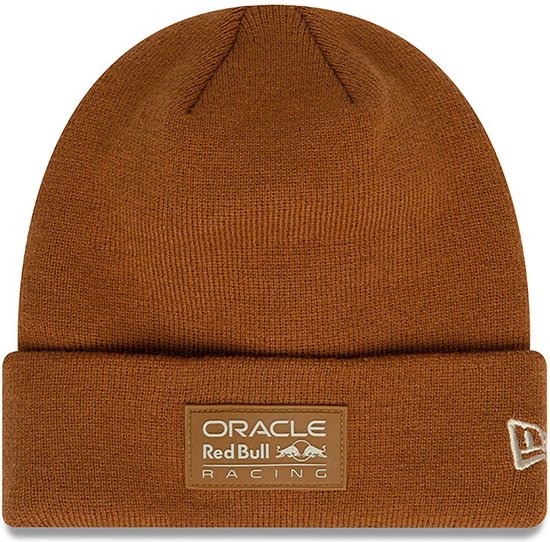 Red Bull Racing Brown Cuff Beanie Hat | bol.com