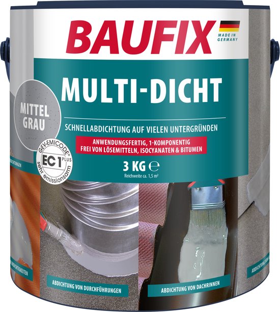 BAUFIX Multi- Afdichting grijs 3 kg | bol