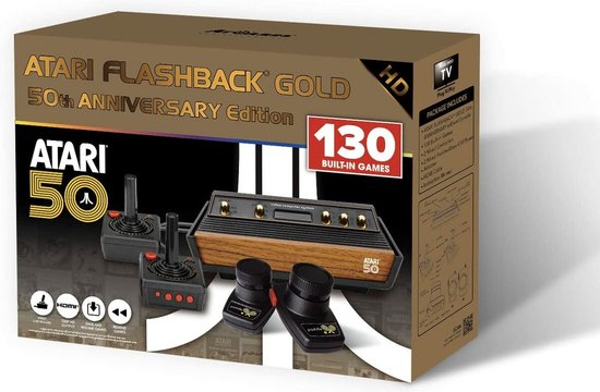 Console ATARI FLASHBACK 11 GOLD 50TH ANNIVERSARY | bol