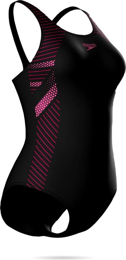 SPEEDO - eco plmt msbk bla/pin - Zwart-Multicolour | bol