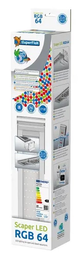 Superfish Scaper LED RGB - Aquarium LED Verlichting | bol