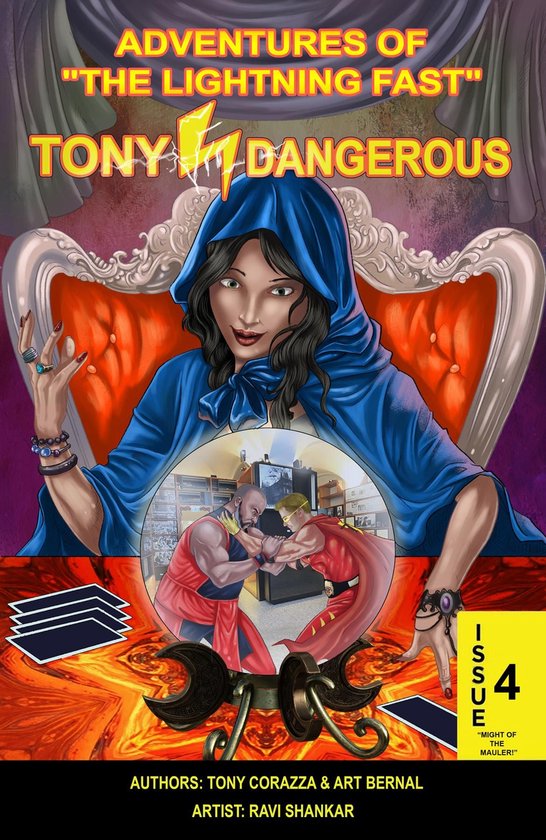 Adventures Of "The Lightning Fast" Tony Dangerous Issue #4 "Might Of ...