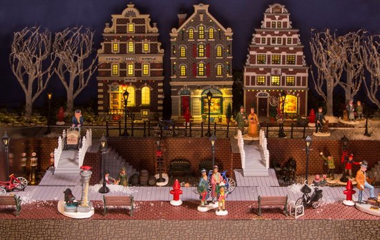 Lemax - 'Olde Stone Mill' - Verlicht gebouw met animatie - Inclusief ...