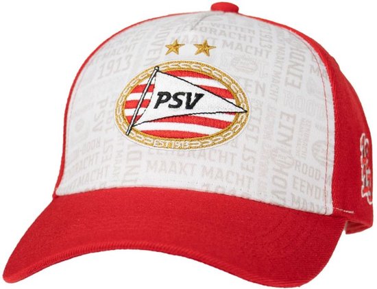 PSV Cap All Over Rood Wit SR | bol