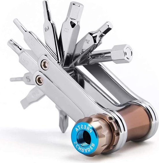 Bike Tool Mini 16-in-1 Multitool - Kettinggereedschap-Torx-Hex ...