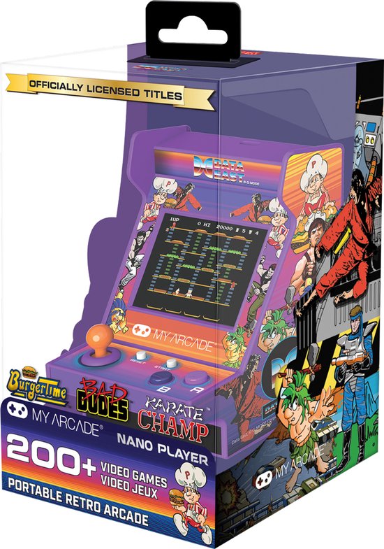 My Arcade - Nano Player Data East Hits (208 Games in 1), Data East ...