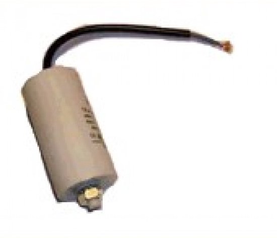 UNIVERSEEL - CONDENSATOR ELECTROL.MET DRAAD 8 µF 450 V - | bol