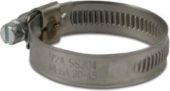 Slangklem RVS 25x40mm | bol