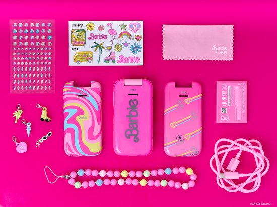 HMD Barbie Phone - 4G - Pink | bol