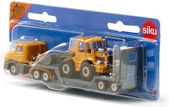 SIKU 1616 Dieplader met Voorlader | bol