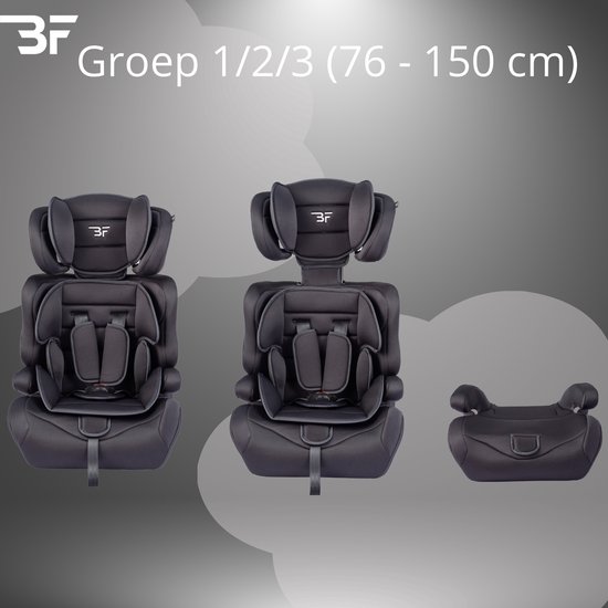 Bebies First Autostoel Grandtour i-Size - Groep 1/2/3 (76 - 150 cm ...