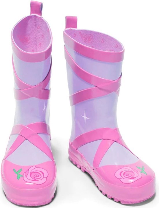 Roze / lila kinderregenlaars Ballet van Kidorable 30 | bol