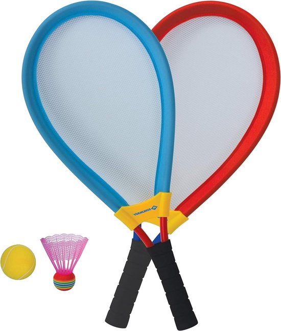 Badminton set Giant 970150 Racketset-jumbo-shuttle-overzized ...