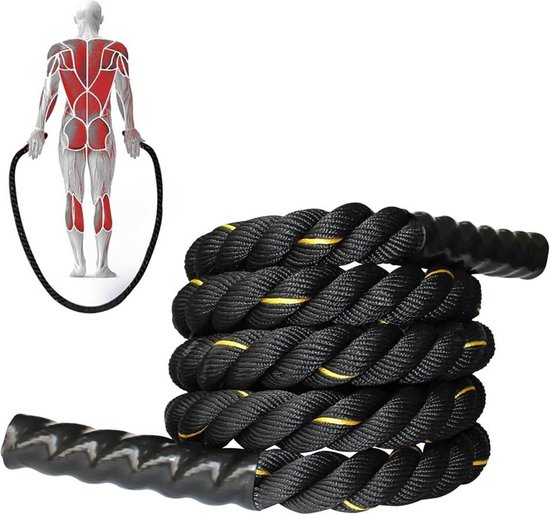 Springtouw met gewicht 12 kg voor volwassenen - fitness - training ...