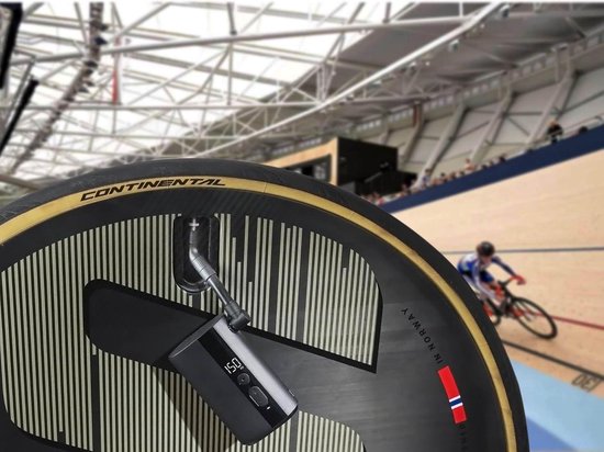 Elektrische Fietspomp Mini-fietsbandenpomp snel opblaasbaar 150 psi met ...
