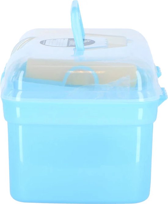 Harry's Horse Poetskist Compleet - Licht Blauw - poetsspullen paard ...