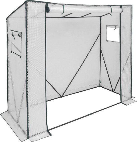 Kas - Plantenkas - Broeikas - Semi-Transparant - Wit | bol