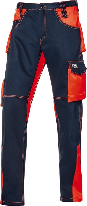 SIR SAFETY FUSION FUSTIAN Werkbroek HEREN Veiligheidsbroek Blauw Oranje ...