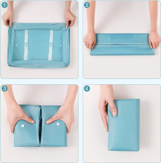 Koffer Organizer Set – 14-Delige Reis Organisatie Kit met ...