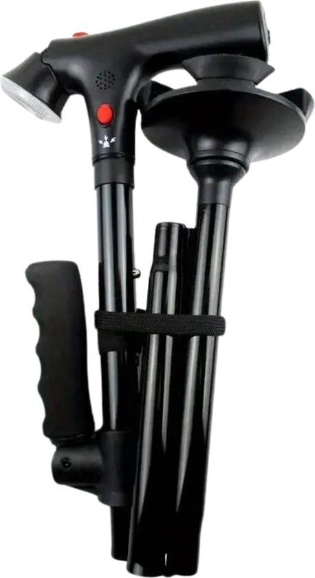 Nivard Opvouwbare Wandelstok - Inklapbare Wandelstok - Wandelstok ...