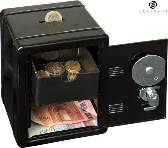 Equivera Geldkluis - Kluis voor Geld - Geld Kluis - Spaarpot - Kluis | bol