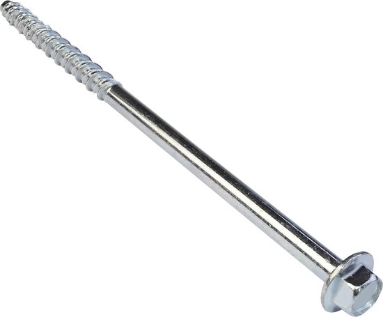 Set van 10 betonschroeven met zeskantkop Ø66x120 mm - directe ...