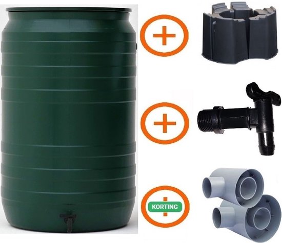 Complete 210 Liter Regenton Set | bol
