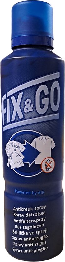 Fix & Go - Antikreuk Spray - Fix en Go Verfrist de Kleding en ...