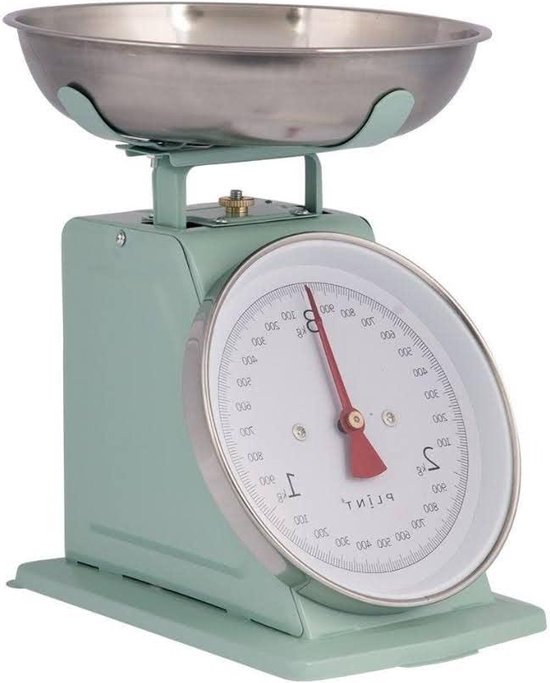 Weegschaal Traditional Weighing Kitchen Scale 3KG With Stainless Steel ...