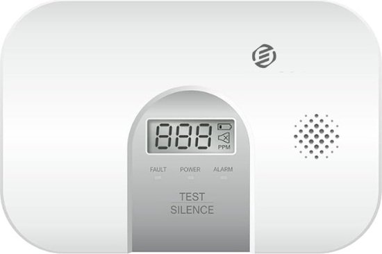 Equivera Koolmonoxidemelder - Koolstofmonoxidemelder - Koolmonoxide ...
