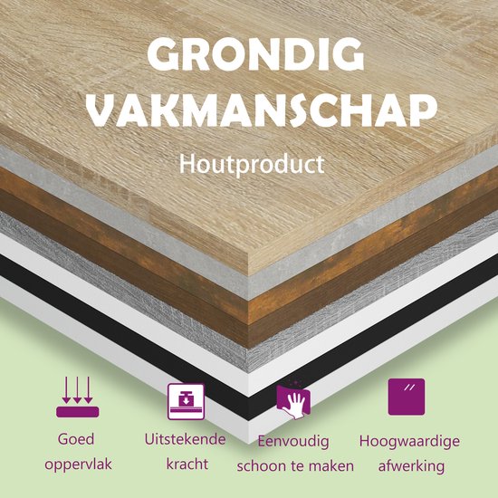 vidaXL Zwevend Wandschap - Zwevende Wandschappen - Wandschap ...